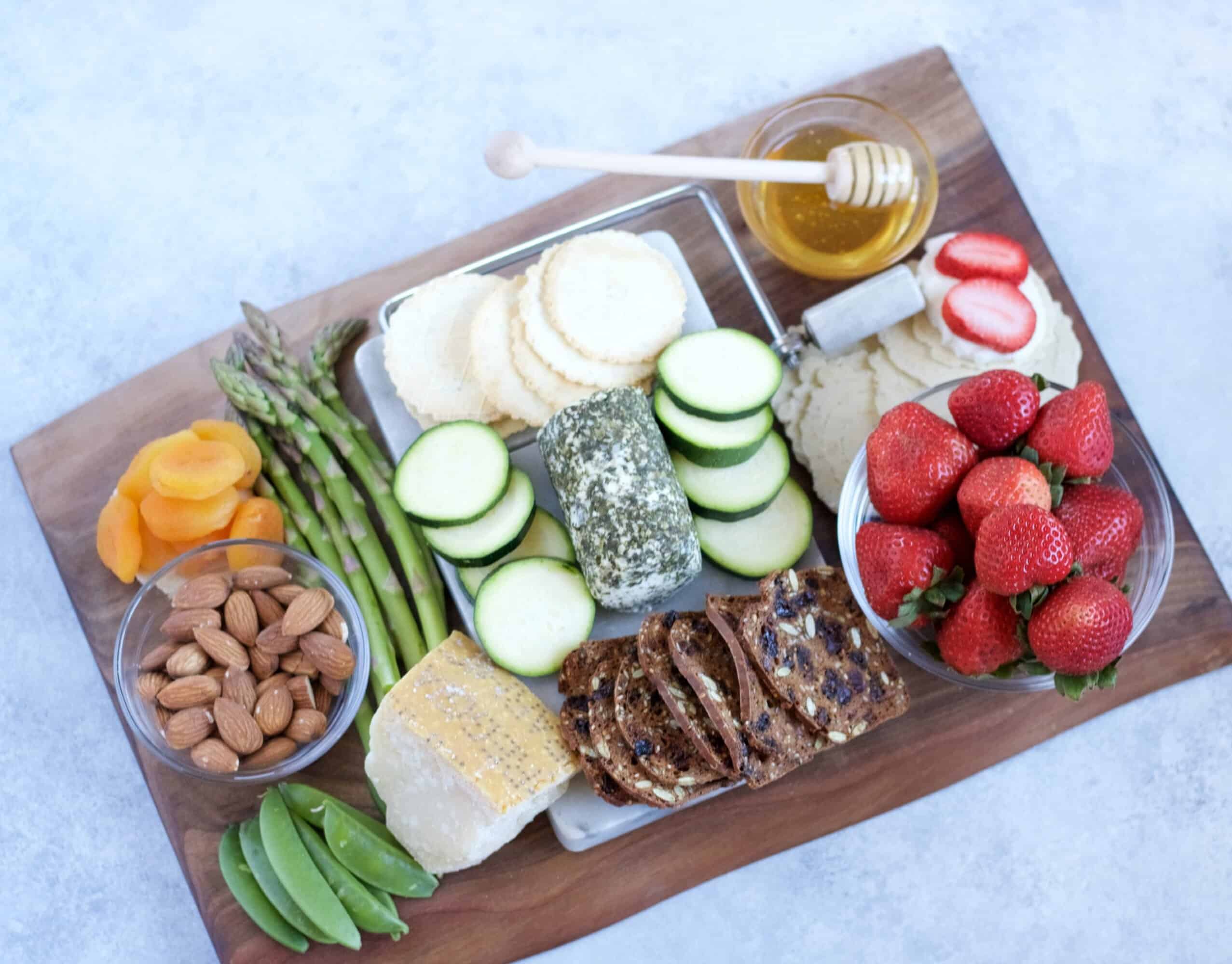 Spring Charcuterie Board - A Life Delicious