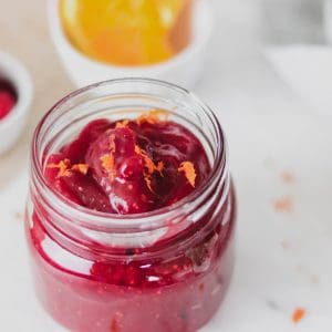 Cranberry-Orange Compote (Festive & Delicious) - A Life Delicious
