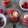 Vegan Chocolate Raspberry Mousse - A Life Delicious