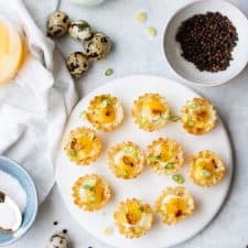 Baked Quail Egg Bites (Rich & Delicate) - A Life Delicious