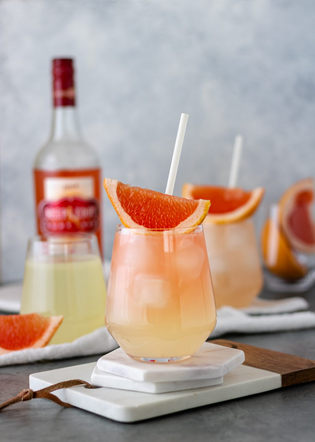 Grapefruit Vodka Lemonade (Two Ways) - A Life Delicious
